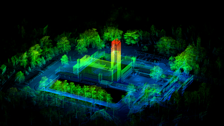 Hilversums raadhuis renovatie: 3D-scan met laserscanners | De Gooi- en ...