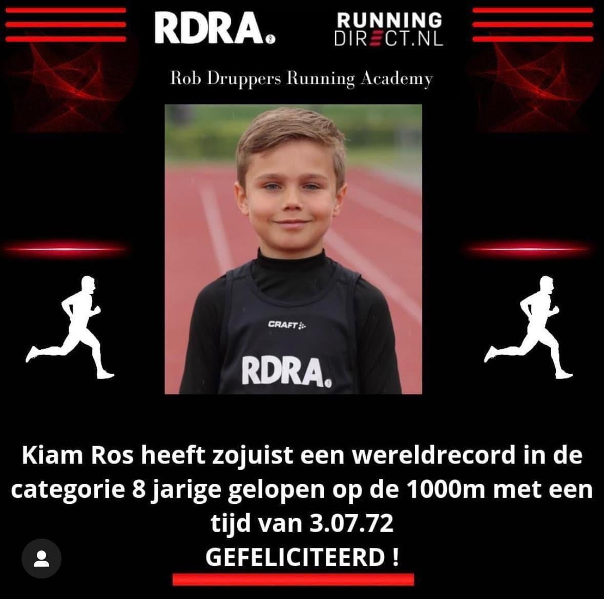 Terugblik: De achtjarige Kiam uit Blaricum is het snelste jochie ter ...