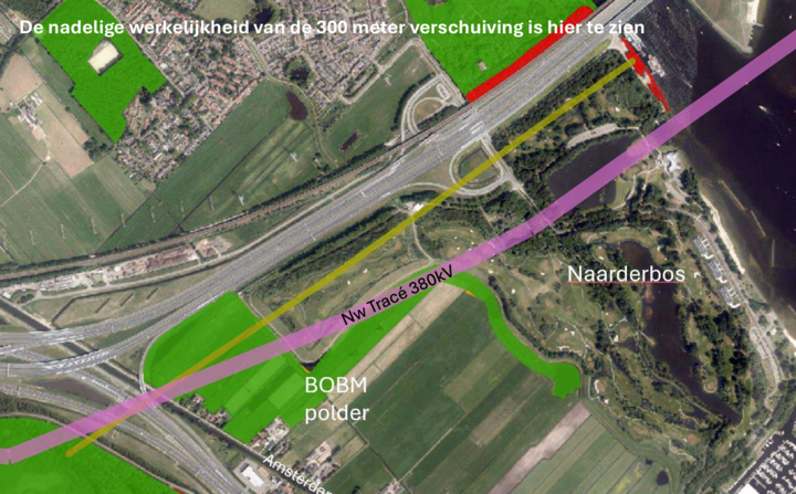 Hoogspanningskabel A6 Naarden: zorgen om masten bij huizen | De Gooi ...